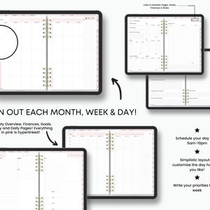 Student Planner Academic Planner for Students Undated | Etsy
