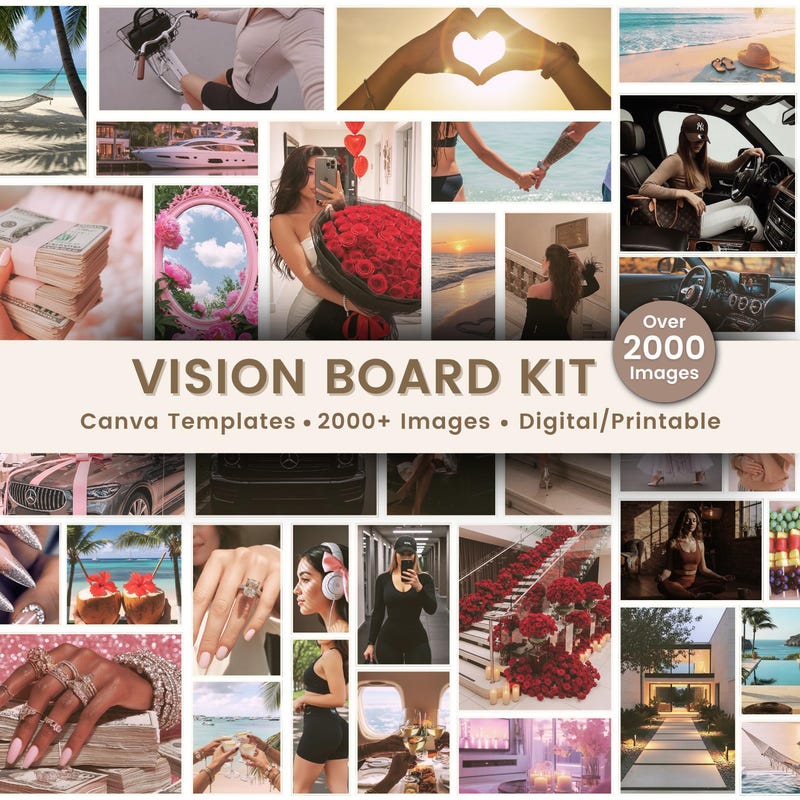 Vision Boards Journal - Etsy