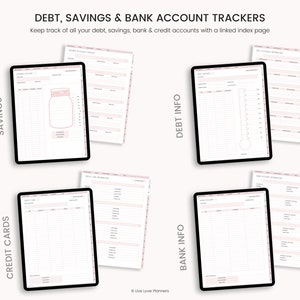 Digital Budget Planner, Finance Tracker, Finance Planner, Digital ...