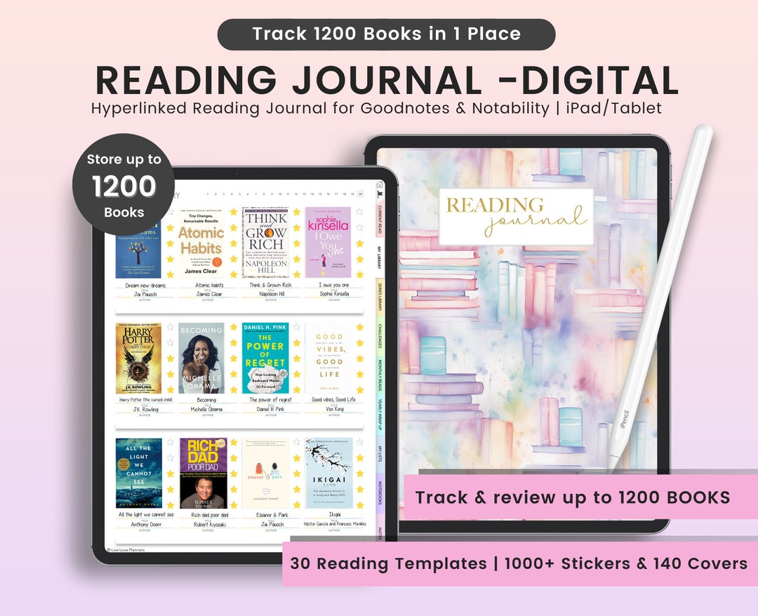 Journal de lecture journal de lecture portrait journal de - Etsy France