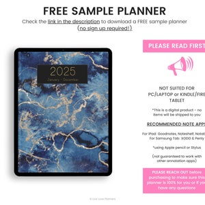2024 2025 Dark Mode Digital Planners, 2024 2025 Digital Planner, Dark ...