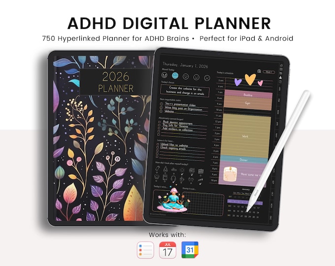 Samsung Notes Planner | Undated Android Digital Planner | Monthly ...