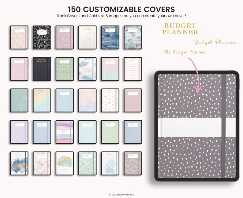 Digital Budget Planner Finance Tracker Finance Planner - Etsy UK