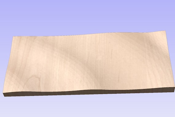 Wavy Flag Texture 3D STL File for CNC | Etsy