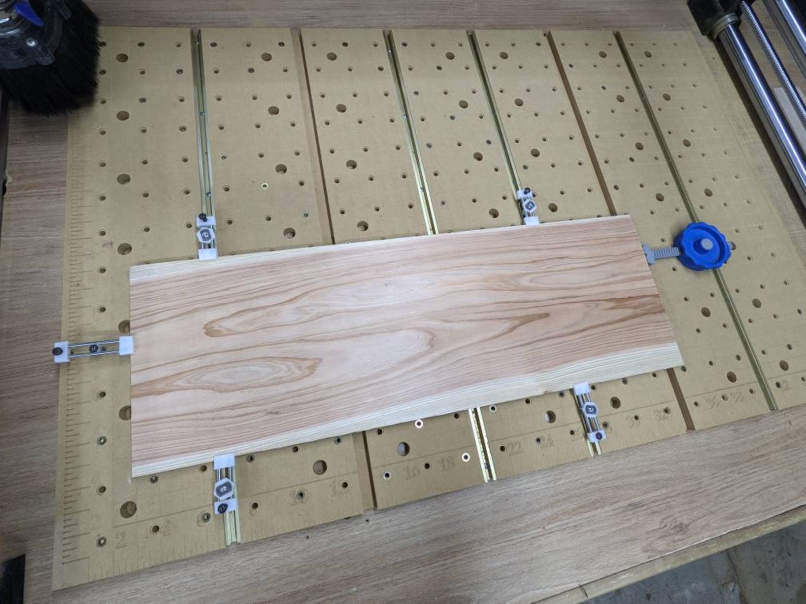 Journeyman X50 48" X 32" Spoil Waste Board Onefinity CNC W/ T Tracks, 3 ...