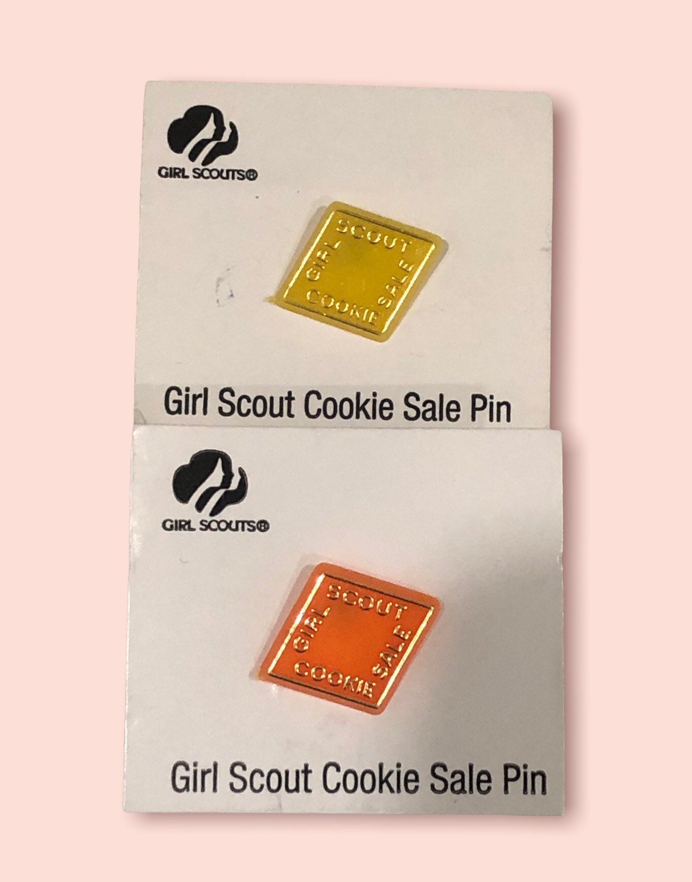 Retired Girl Scout Cookie Pins 1999-2019 Daisy Brownie Junior Cadette ...