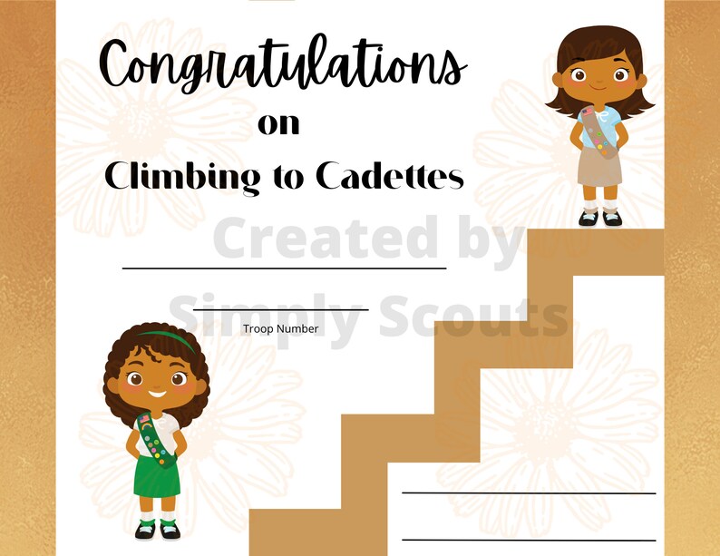 Girl Scout Climb to Cadette Junior to Cadette Bridging Ceremony ...
