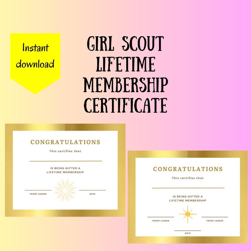 Bridging Certificate - Etsy