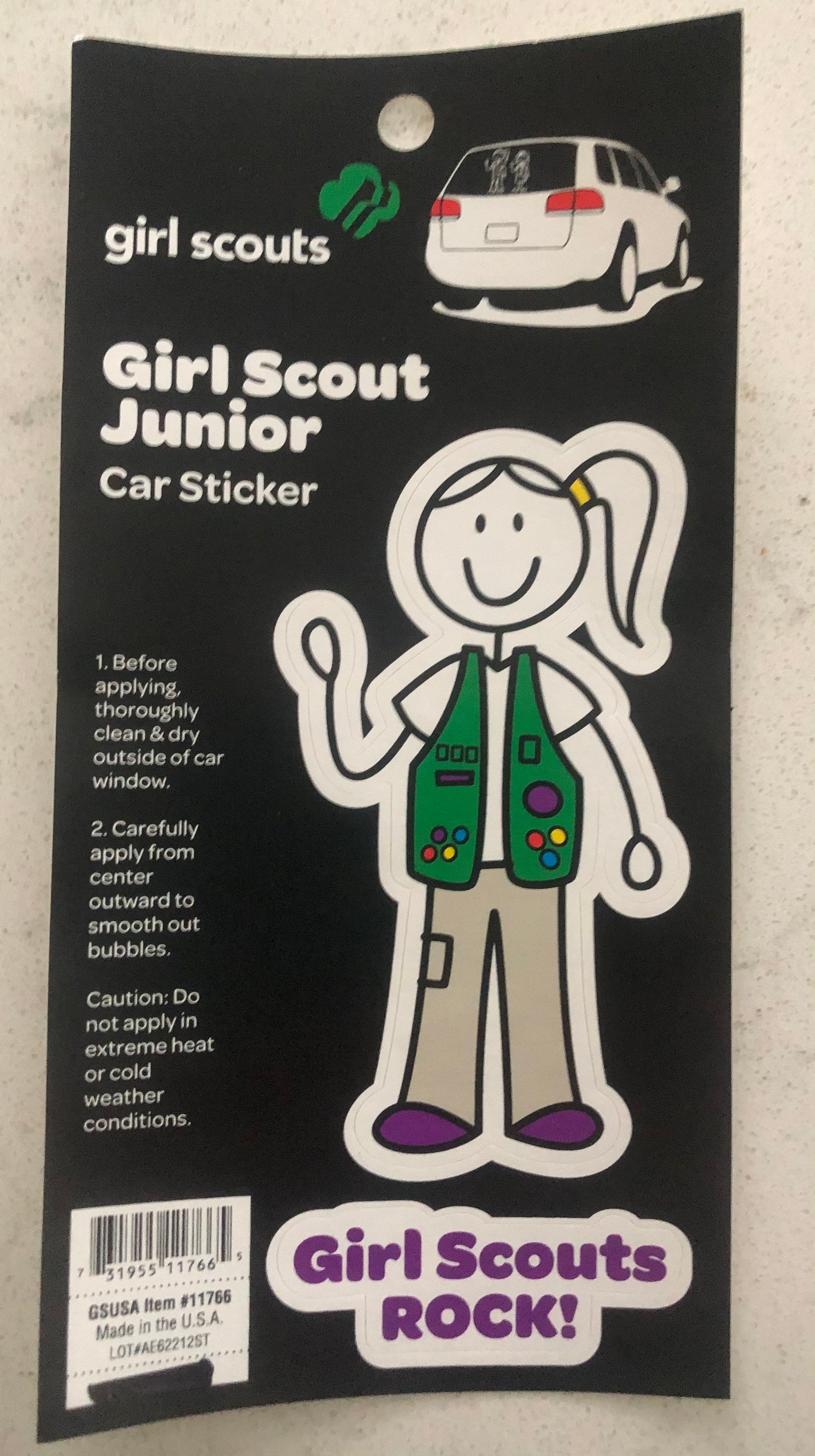Girl Scout Vinyl Car Stickers Daisy Brownie Junior | Etsy