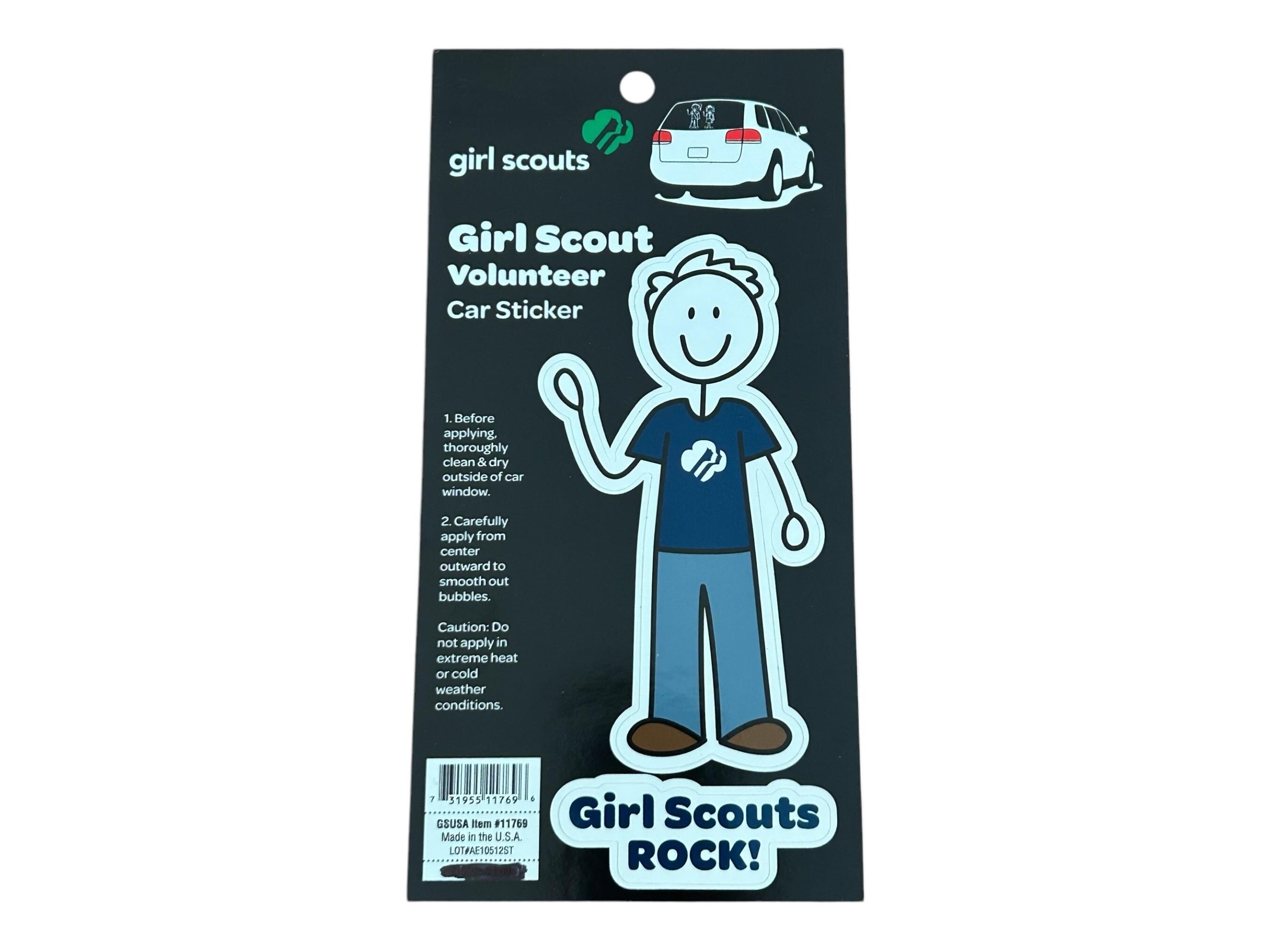 Girl Scout Vinyl Car Stickers Daisy Brownie Junior Cadette/senior ...
