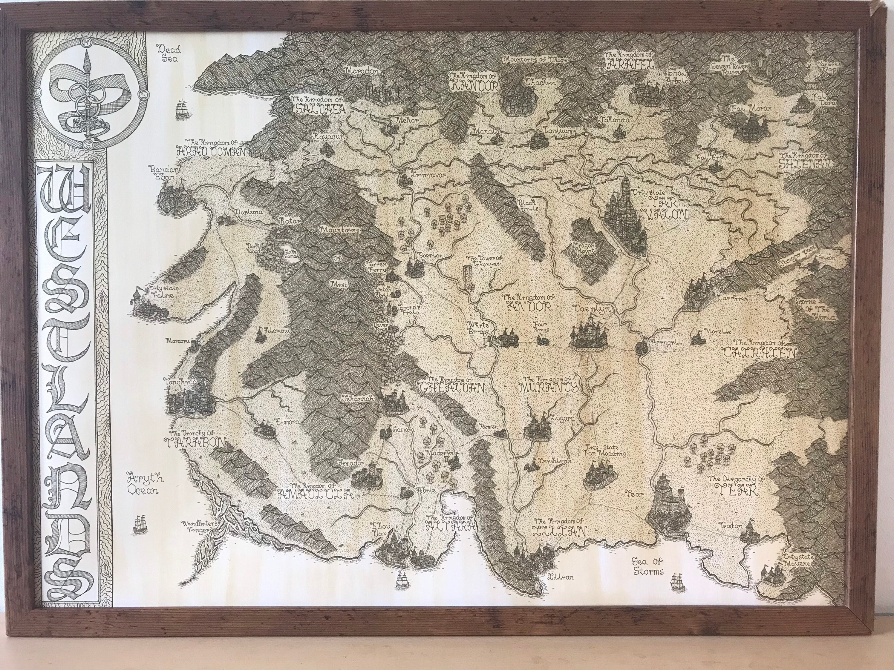 Wheel Of Time Map Seanchan