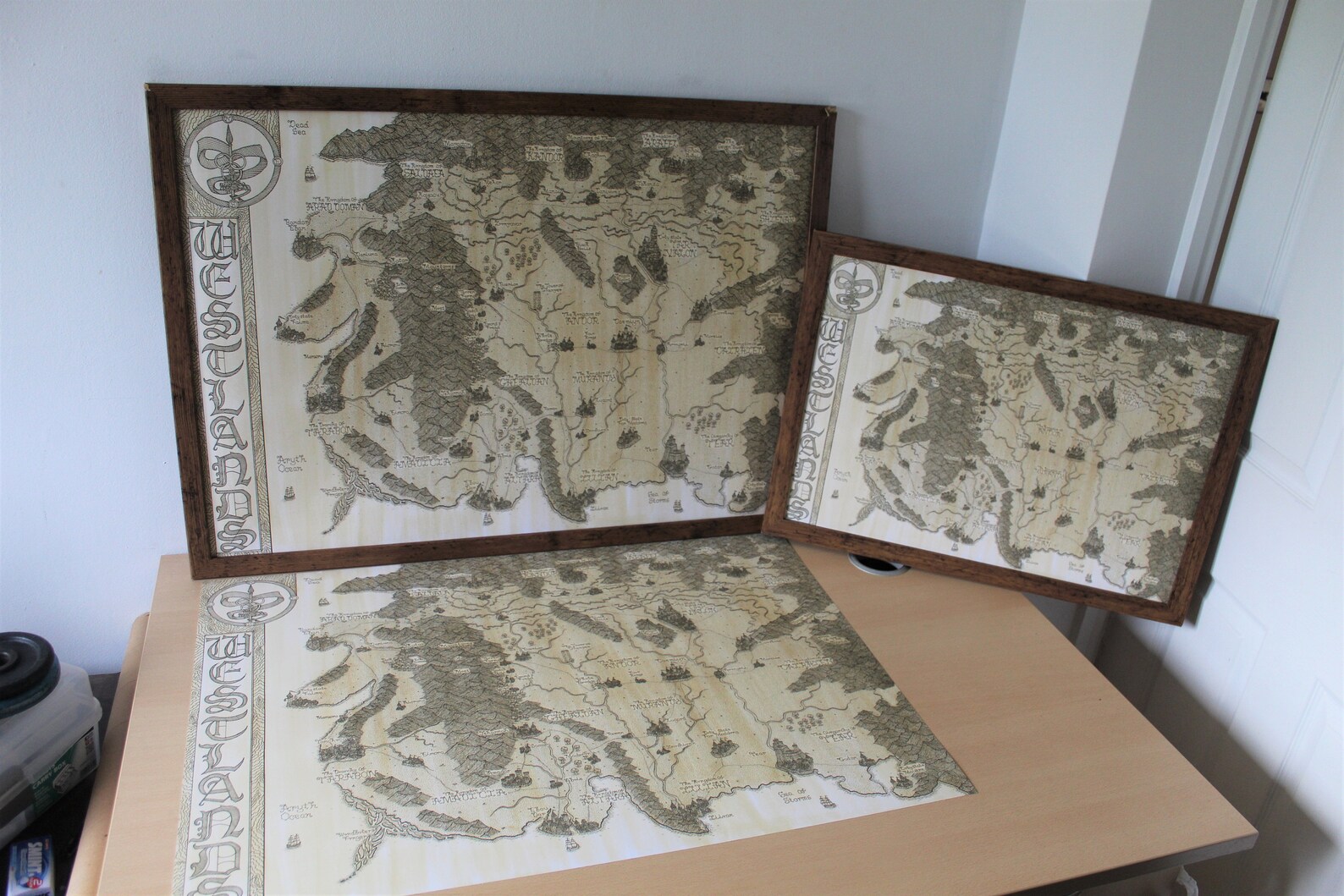 Wheel of Time Map. Hand Drawn in A1 and A2 Sizes With Unique - Etsy