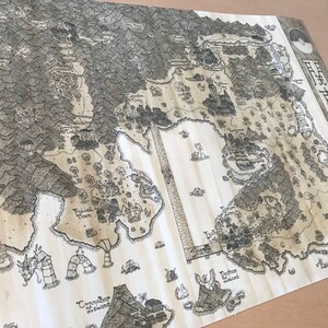 Pokémon Kanto Map With All 151 Original Pokémon Illustrated in A1 A2 ...