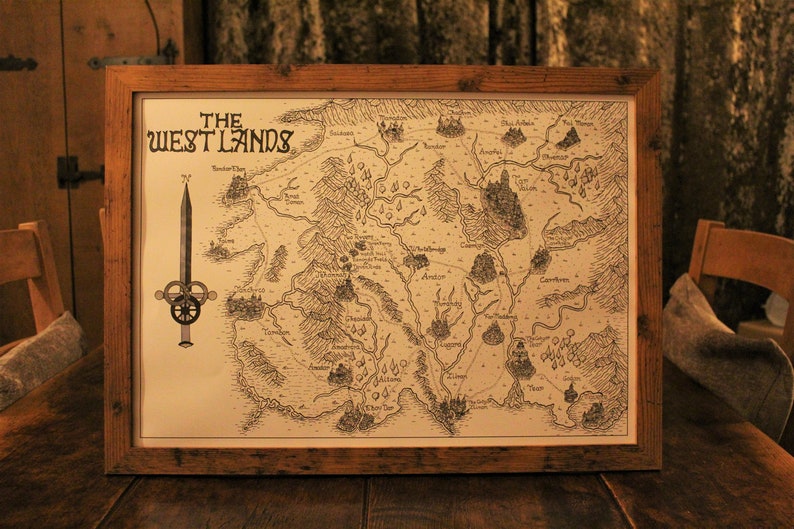 Digital Wheel of Time Map Download With Detailed Cities Depictions ...