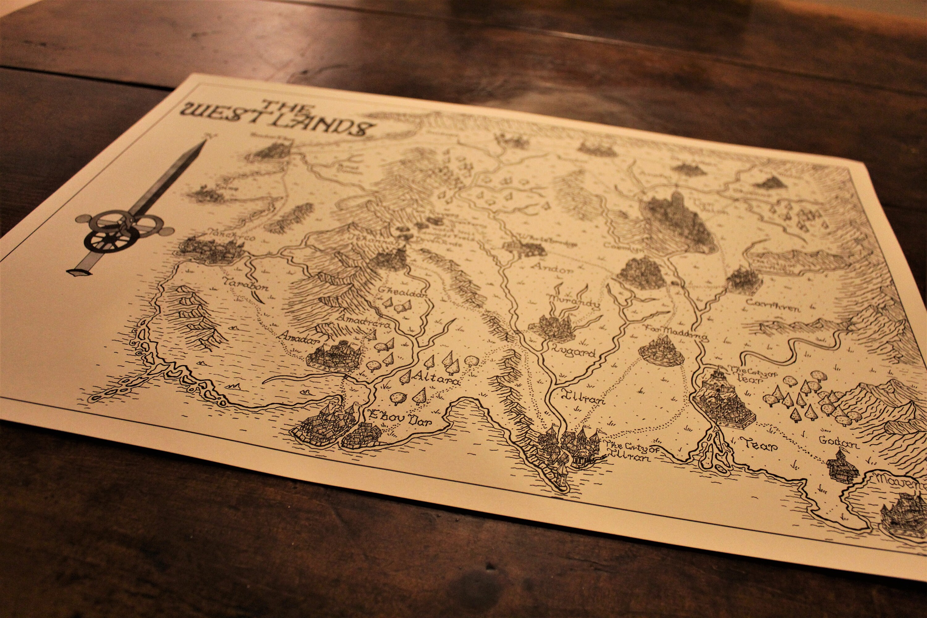 Digital Wheel of Time Map Download With Detailed Cities Depictions ...