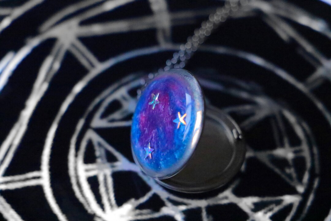 Photo Medallion infinity, Pendant, Epoxy Pendant, Steel, Epoxy Jewelry - Etsy