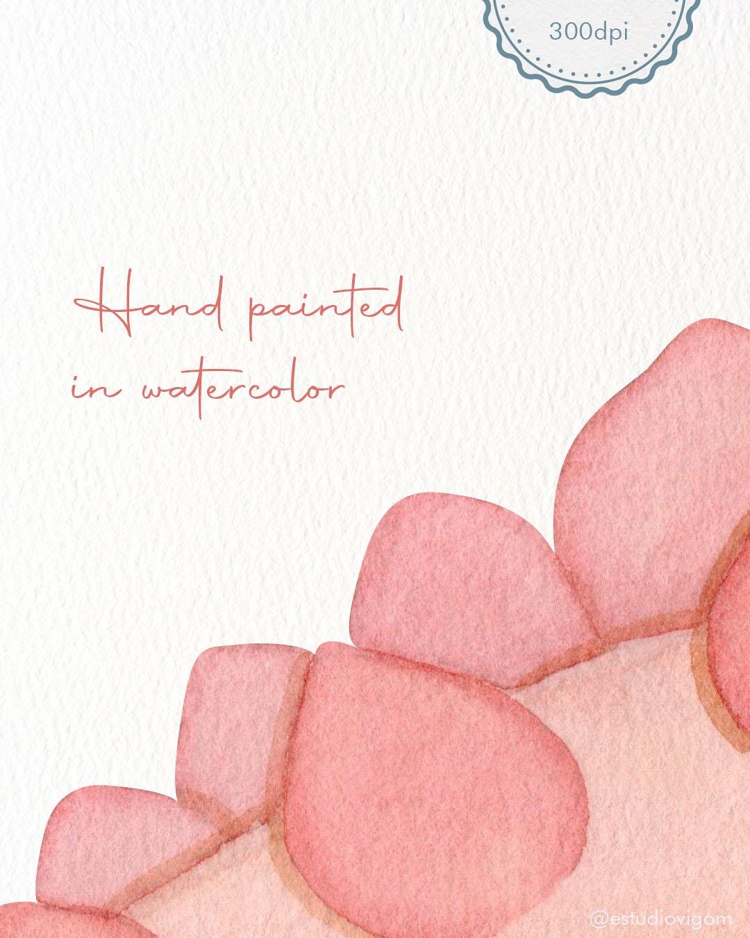 Watercolor Dinosaur Clipart & Digital Papers - Cute Prehistoric PNG and ...