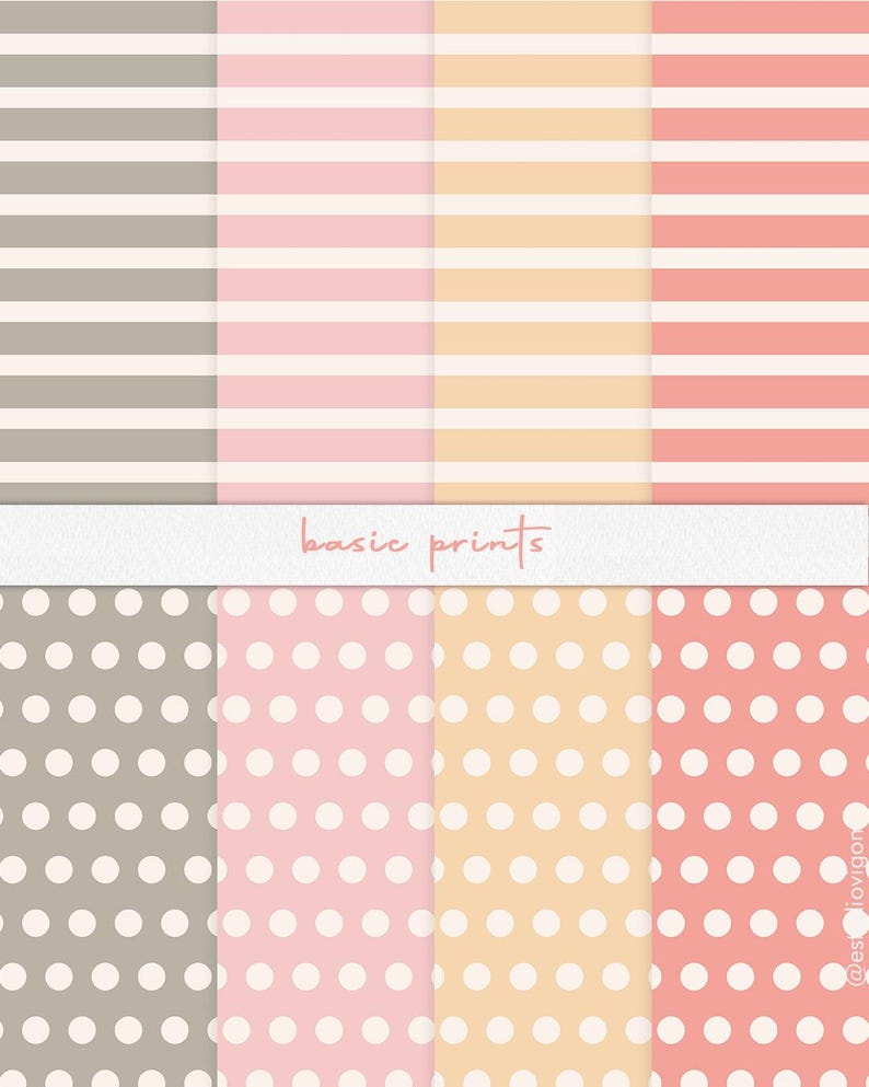 Watercolor Garden Digital Kit: Hand-painted PNG Graphics & Clipart ...