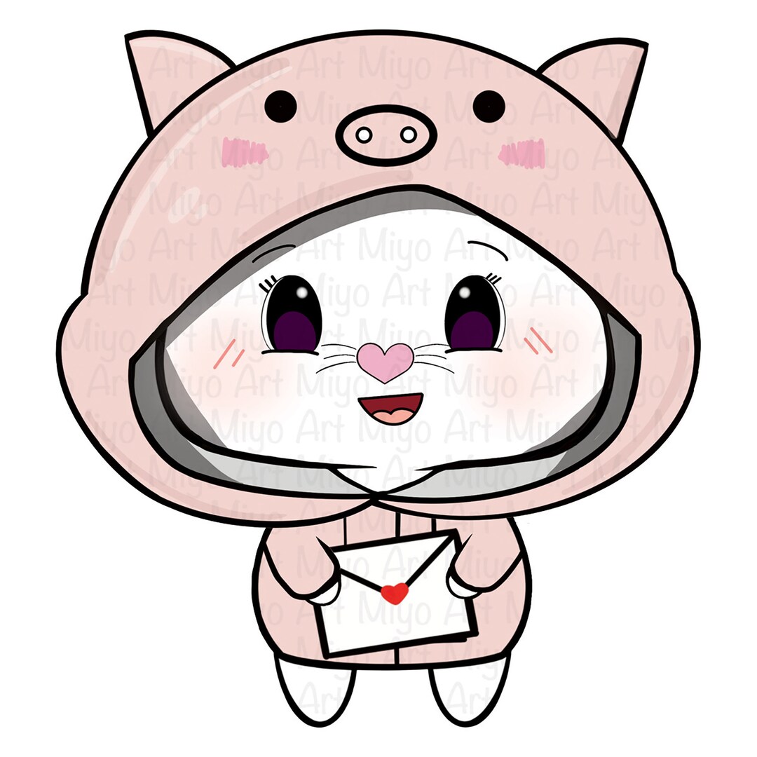 Bon-e Pig Chums Vinyl Sticker. - Etsy
