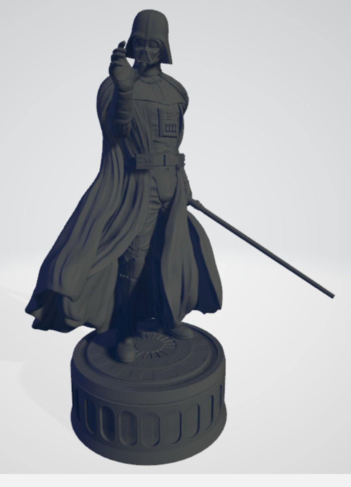 STL Darth Vader Star Wars 3D Print Model Diorama Marvel | Etsy