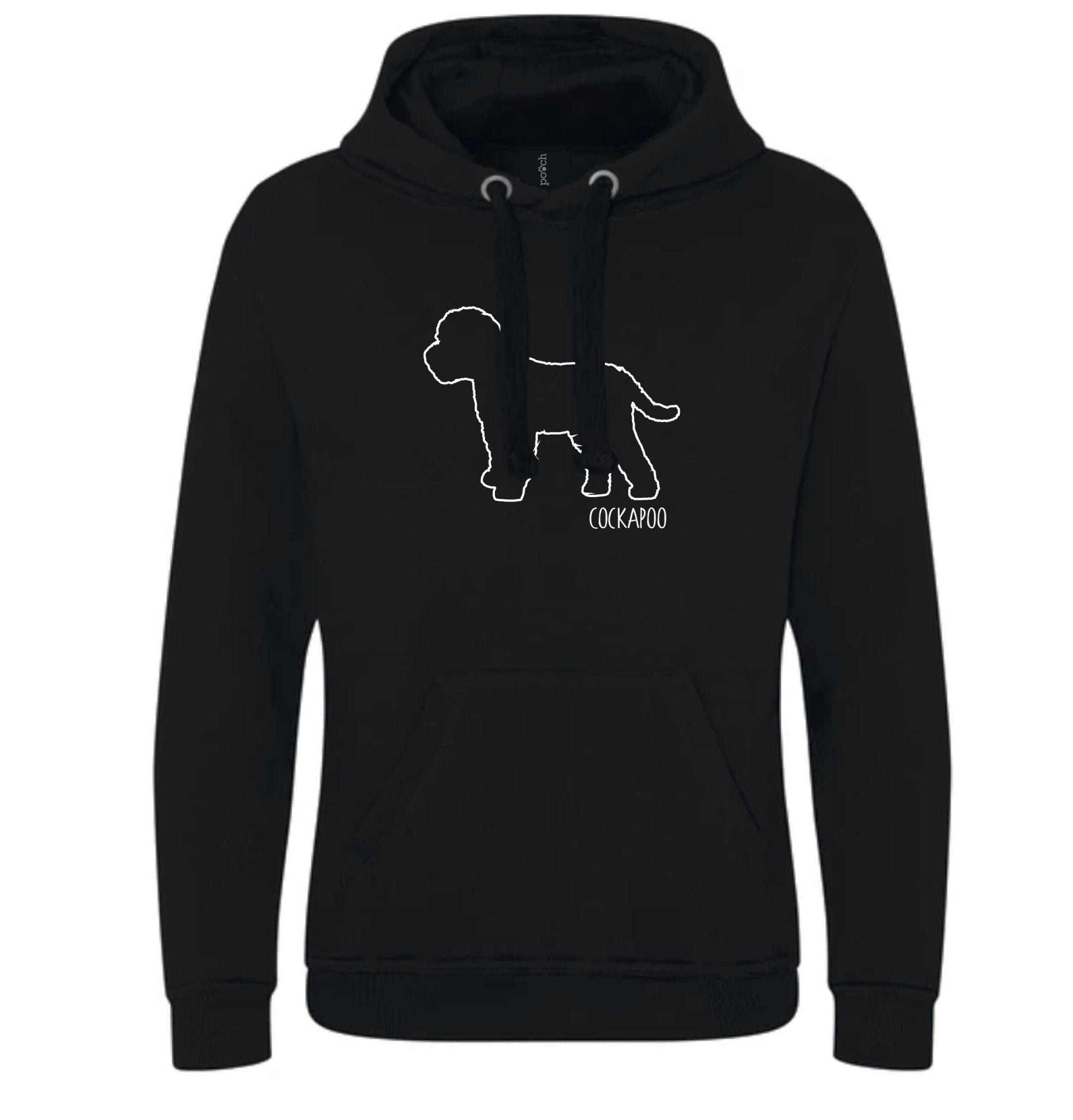 Cockapoo Outline Hoodie - Etsy