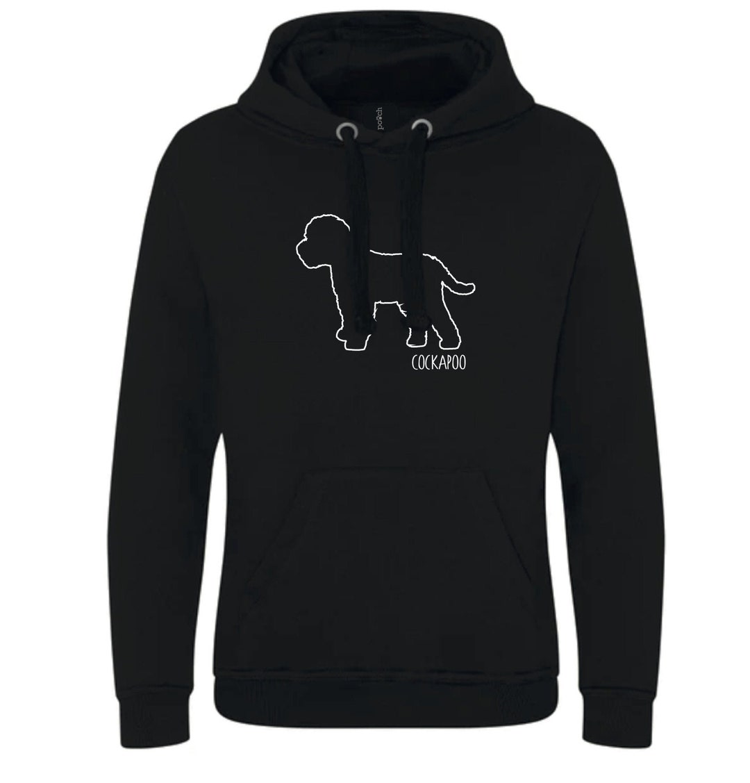 Cockapoo Outline Hoodie - Etsy