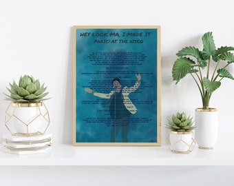 Panic at the Disco | Etsy UK