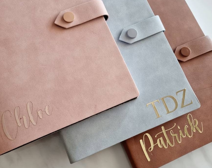 Personalised Journal Notebook Custom Name Journal Custom Intial Journal ...