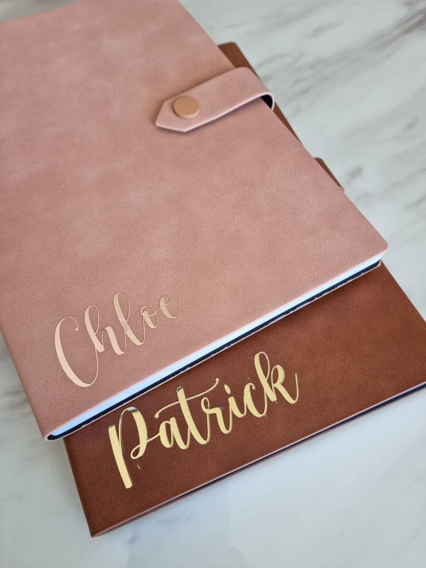 Personalised Journal Notebook | Custom Name Journal | Custom Intial ...