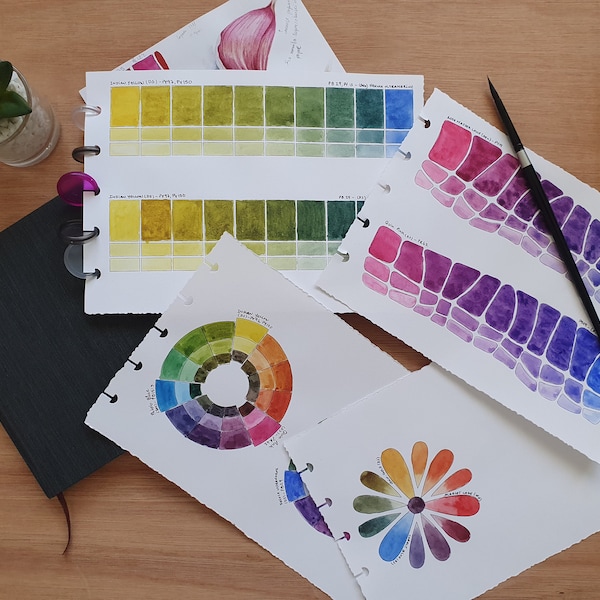 Watercolor Study - Etsy