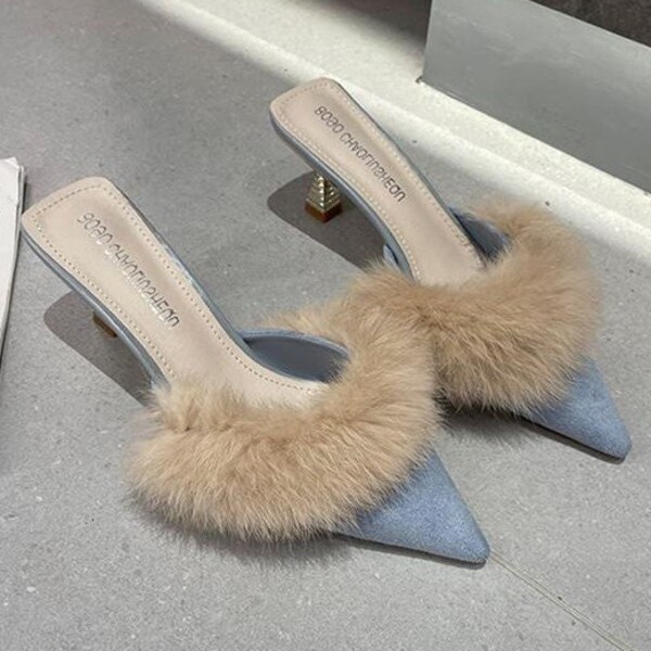 Black Leather Mules - Etsy