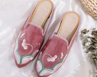 Chinese Mules Embroidery - Etsy