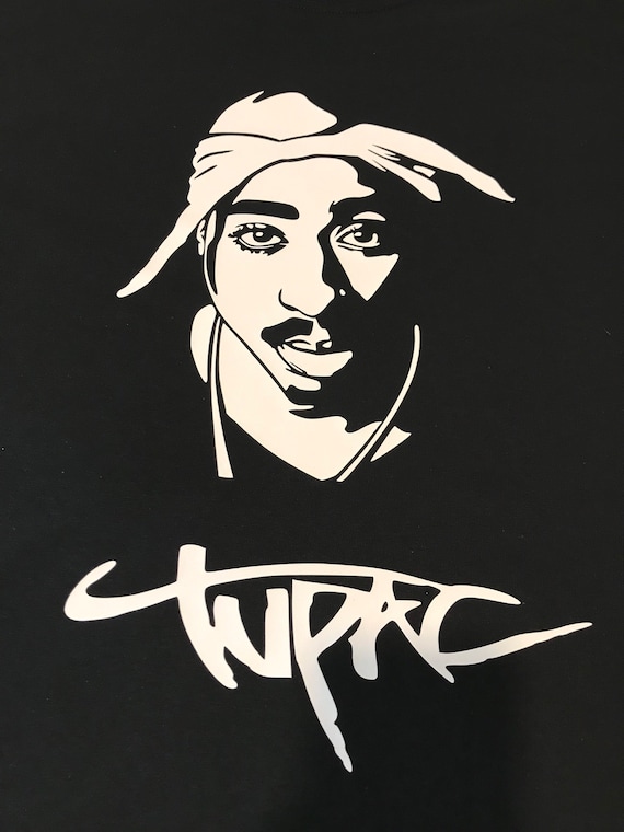 Tupac 2pac Silhouette Tee Mini Me Matching Family Outfits. - Etsy