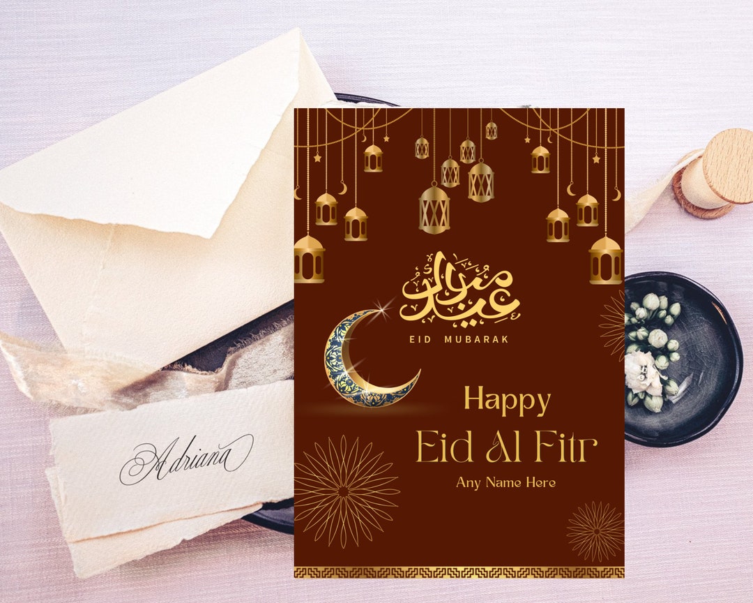 Eid Greeting Card, Islamic Greeting Card, Eid Card, Ramadan, Eid Cards ...