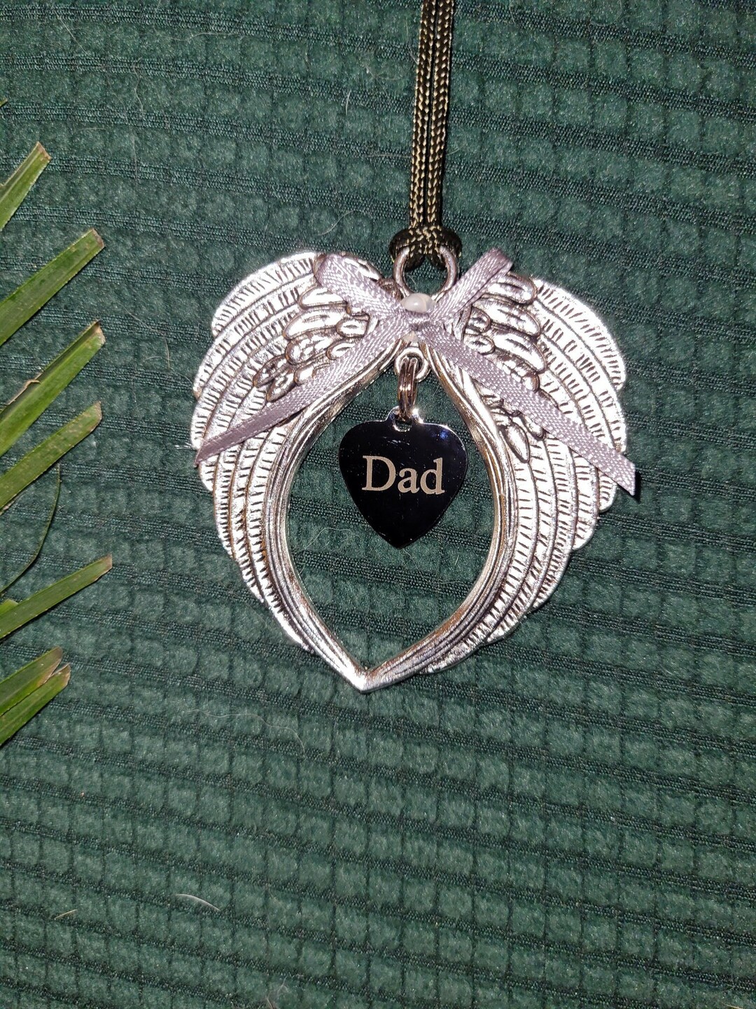Dad Angel Wings | Memorial Angel Wings | Dad Ornament - Etsy