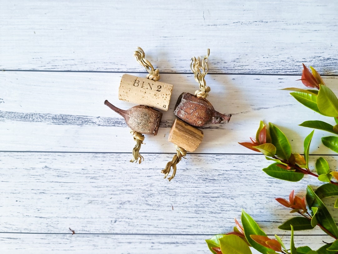 2PCS Natural Foot Toy for Pet Birds, Parrot Foot Toys, Wooden Bird Toy ...