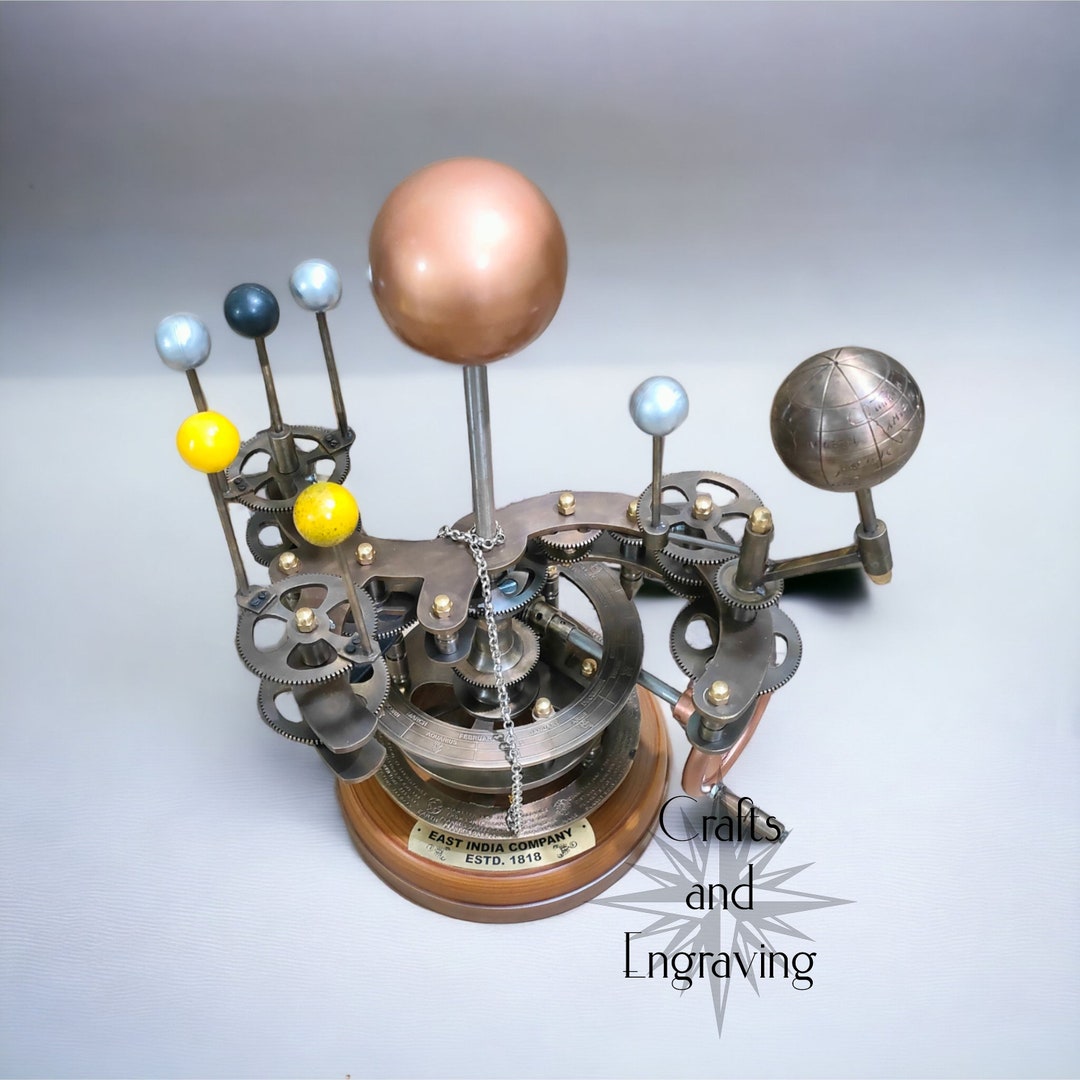The Grand Celestial Solar System ORRERY - Antique Style Home Decor ...