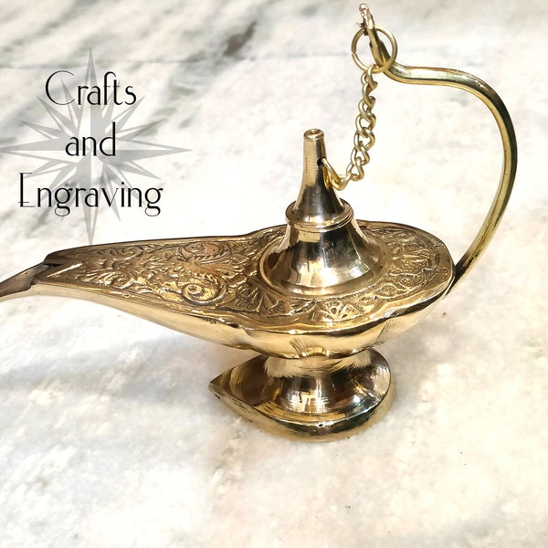 Aladdin Genie Lamp Replica - Etsy