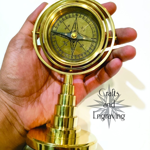 Gimbal Compass - Etsy