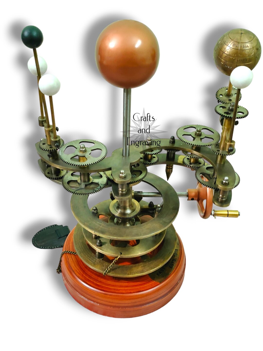 Handcrafted Solar System ORRERY - Antique Style Home Decor, Room Decor ...