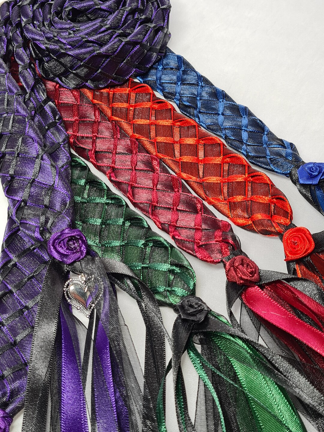 Bespoke Gothic Lattice Handfasting Cord - Alternative Wedding Ceremony ...