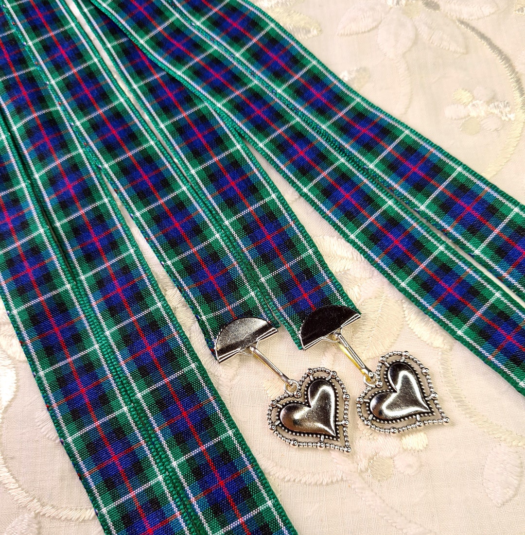 Handfasting Accent Cord/ribbon Clan Mackenzie Tartan With Charms - Etsy