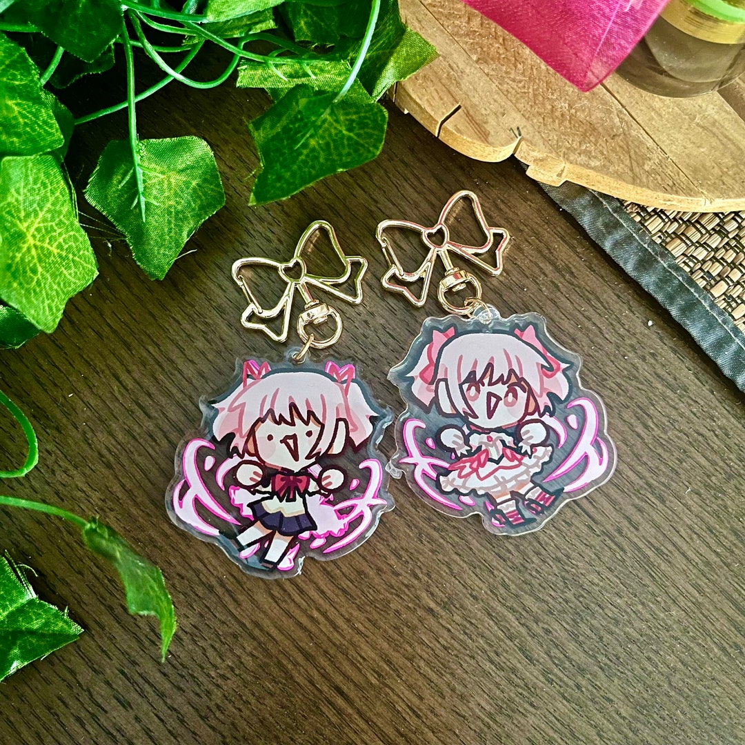 Magical Girl Keychain - Etsy