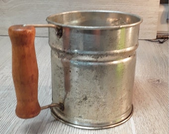 Antique Flour Sifter - Etsy