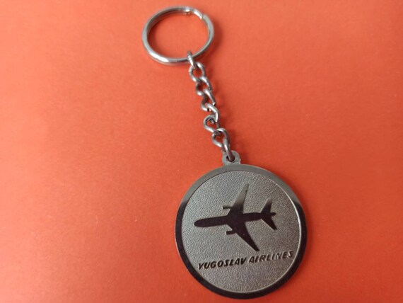 Jat Airways Keyring Jat Yugoslavian Airline Keyringaviation | Etsy