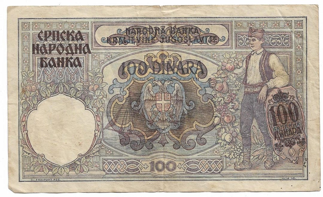 Yugoslavia Banknotes 1920s/30s – High-quality Digital Download for ...