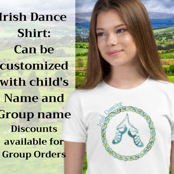 Irish Dance Shirt - Etsy