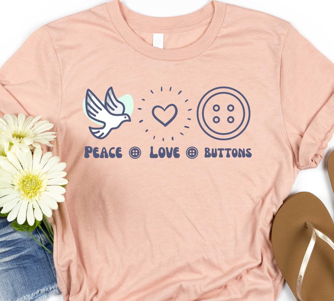 Button Collector Shirt, Button Collecting Tshirt, Button Collection ...