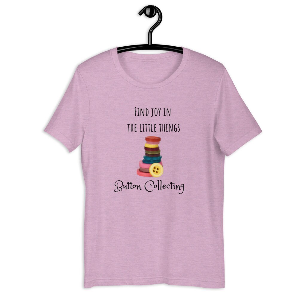 Button Collector Shirt, Button Collecting T-shirt, Button Club, Button ...