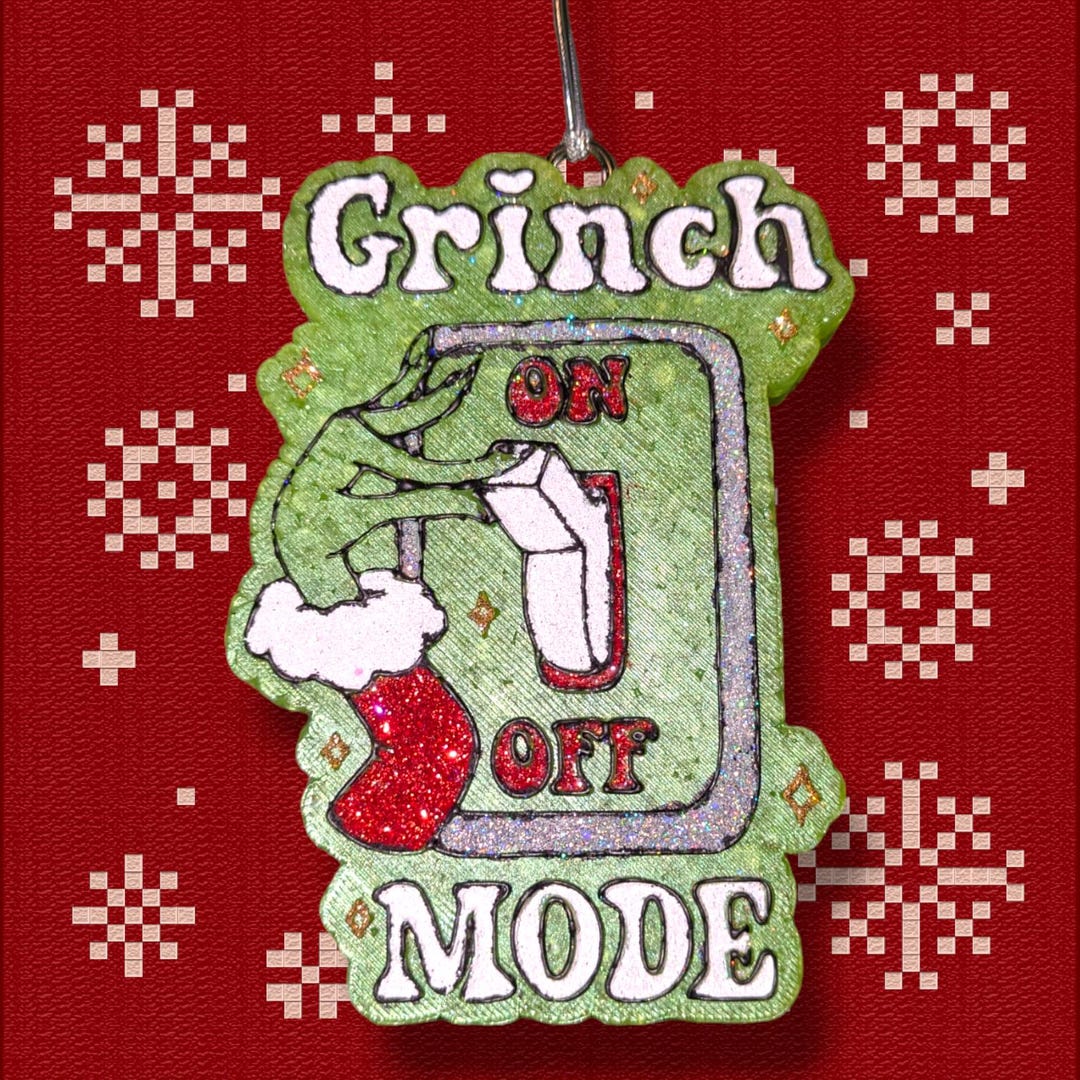 Grinch Mode Freshie Mold - Etsy